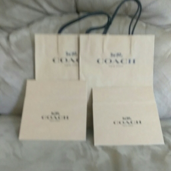 Bags | Coach Paper Bags Boxes | Poshmark